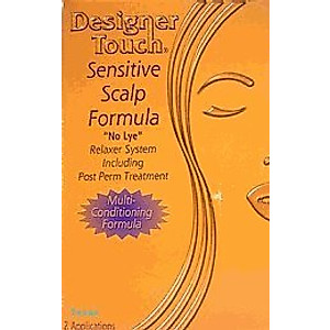 Designer Touch SENSITIVE SCALP FORMULA No Lye Relaxer kit - 2 Applications-Code:DET034 by Designer Touch