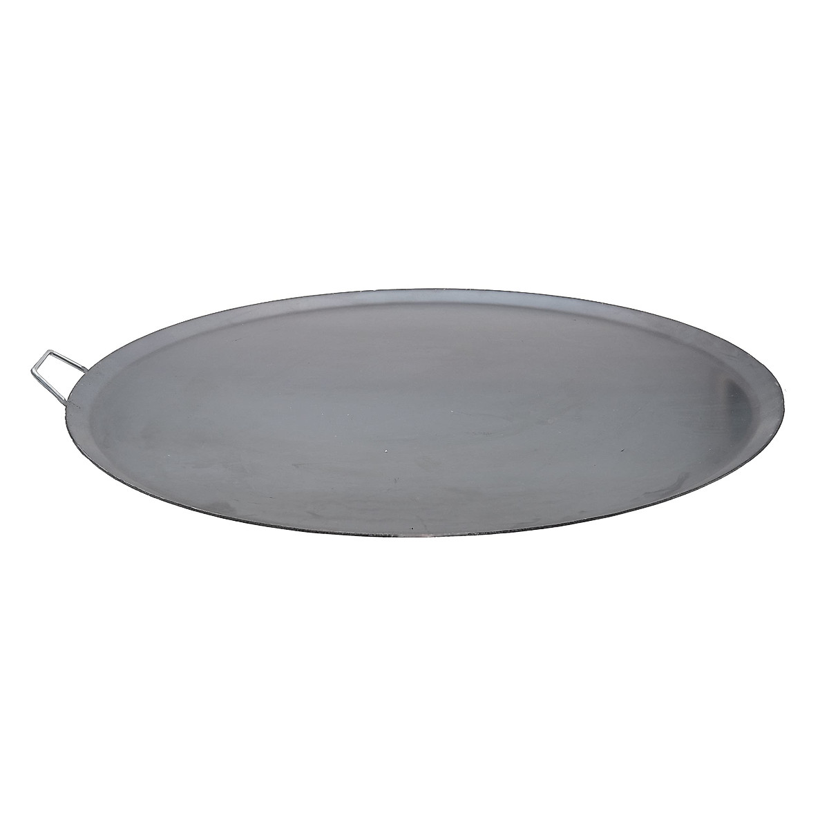 Comal Para Tortillas Grandes Redondo Para Estufas for Tortillas y Quesadilla Carbon Steel Heavy Duty Metal Handle (15.5 Inch)