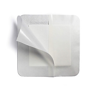 MED PRIDE Waterproof Composite 6’’ x 6’’ Wound Dressing Pads- 10-Pack, Sterile, Individually Wrapped- for Men/Women- for Pressure Ulcers, Post Op Trauma-Injury-Medium Absorbency