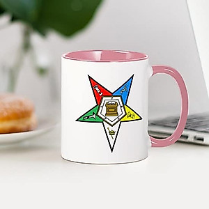 CafePress Order Of The Eastern Star Mug Ceramic Coffee Mug, Tea Cup 11 oz