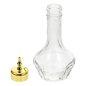Healifty 3 pcs Bitter Antique Sprayer Bartender's Tools Bar Hand Clear Dispenser Mixer Ml Syrups Craft Mixing Wine Vintage Making Leakproof Bottle Professional Bartending Dasher Handblown