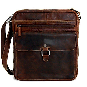 Voyager Large Crossbody Bag #7205 (Brown)