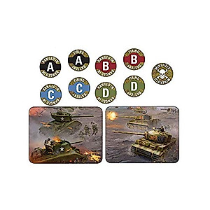 Flames of War Battlefront Miniatures Late-War Mission Token Set FOW TK103