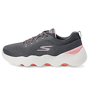 Skechers Go Walk Massage Fit Gray/Pink 9 B (M)
