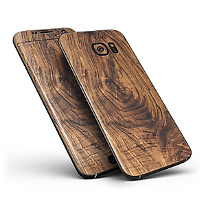 Design Skinz Design Skinz Raw Wood Planks V11 Full-Body Wrap Decal Skin-Kit for The Galaxy S9 Plus