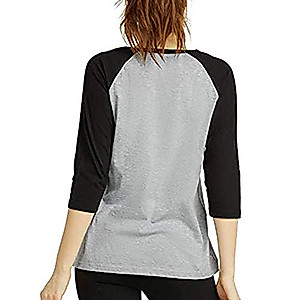 T&Twenties Women's Christmas Gnome Shirt Cute Raglan Baseball Gnome T Shirts Christmas Short Sleeve Long Sleeve 3/4 Tees