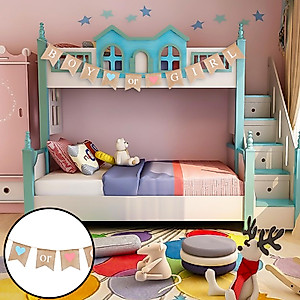 Boy or Girl Burlap Banner, Baby Shower Decorations, Gender Reveal Banner, Rustic Boy or Girl Shower Banner, Neutral Gender Reveal Decorations, "BOY or GIRL" Burlap Banner, Pregnancy Announcement