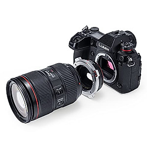 VILTROX EF-L Pro EF to L Mount Adapter Auto Focus with Security Lock Compatible with Canon EOS EF/EF-S Lens to L Mount Camera Leica SL2/Lumix S1 S1H S5/Sigma fp L