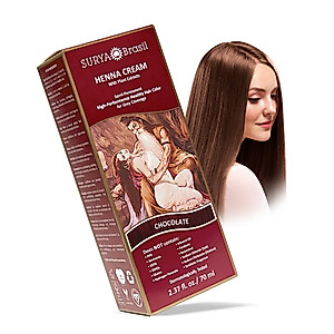 Surya Brasil Products Henna Cream, Chocolate, 2.37 Fluid Ounce