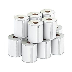 Anylabel Compatible 4" x 6" Direct Thermal Label Replacement for DYMO 1744907 Postage Address Shipping Compatible with Dymo 4XL, Rollo & Zebra Printer Permanent Adhesive (12 Rolls, 220 Labels/Roll)