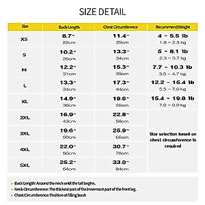 Lucky Petter Double Striped Dog Shirt for Small Large Dogs T-Shirts Soft Breathable Dog Cotton Shirt Basic Shirts (4X-Large, Gray)