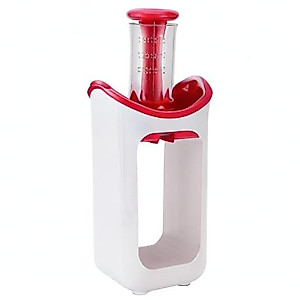 Squeeze Station, Pouch Filling Station for Homemade Babies and Toddlers Semi-Solid Food Portable Puree Squeezer Tool Consisting Subpackage Bag