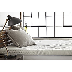 Perfect Cloud Gel-Infused 2-inch Cooling Memory Foam Mattress Topper Pad - Pressure Relieving (King)