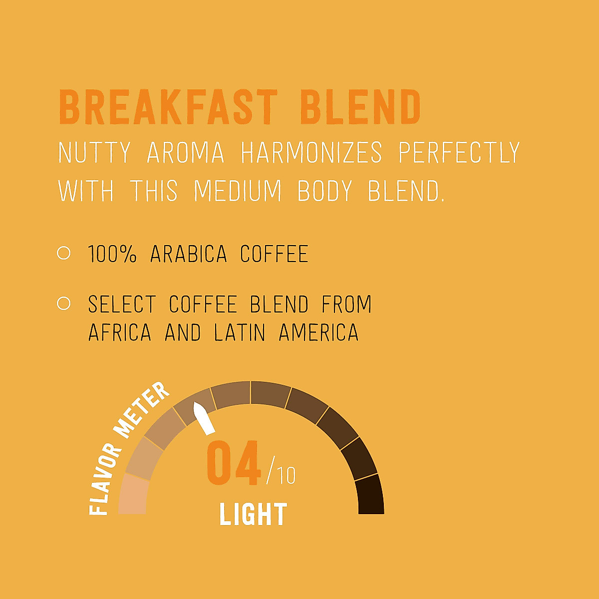 Amazon Brand - Happy Belly Light Roast Coffee Pods, Breakfast Blend, Compatible with Keurig 2.0 K-Cup Brewers, 24 Count