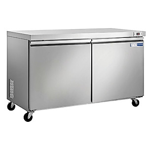 Kratos Refrigeration 69K-752 Commercial 61" W Undercounter Refrigerator, 2 Door