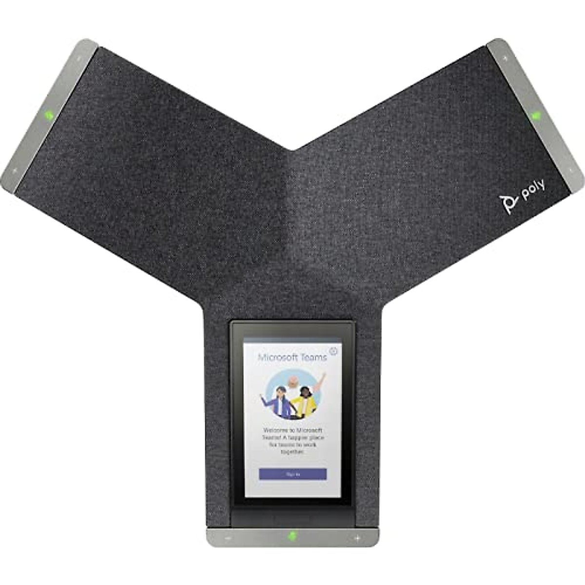 Poly - Trio C60 IP Conference Phone (Polycom) - Smart Conference Phone for Any Meeting Space - 5" Color Touch Display - Works with Teams, Zoom & More