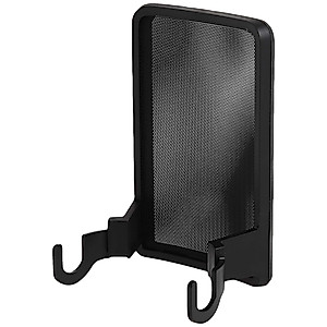 Elgato Pop Filter - Anti-Plosive Noise Shield Eliminates Pops and Hisses, Dual-Layer Steel Mesh with Magnetic Attachment Points, Custom Built for Elgato Wave:1/3, Black