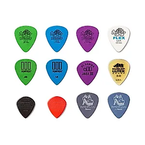 Tech 21 SansAmp Bass Driver DI V2 Bundle with 3 Patch Cables and Dunlop Variety Pick Pack