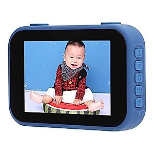 Children Camera, Mp3 Player Fast Charging Video Camera, 3.5 Inch LCD Video Recording Taking Photos Previewing Flash Mode for Kids Girls(Navy Blue)