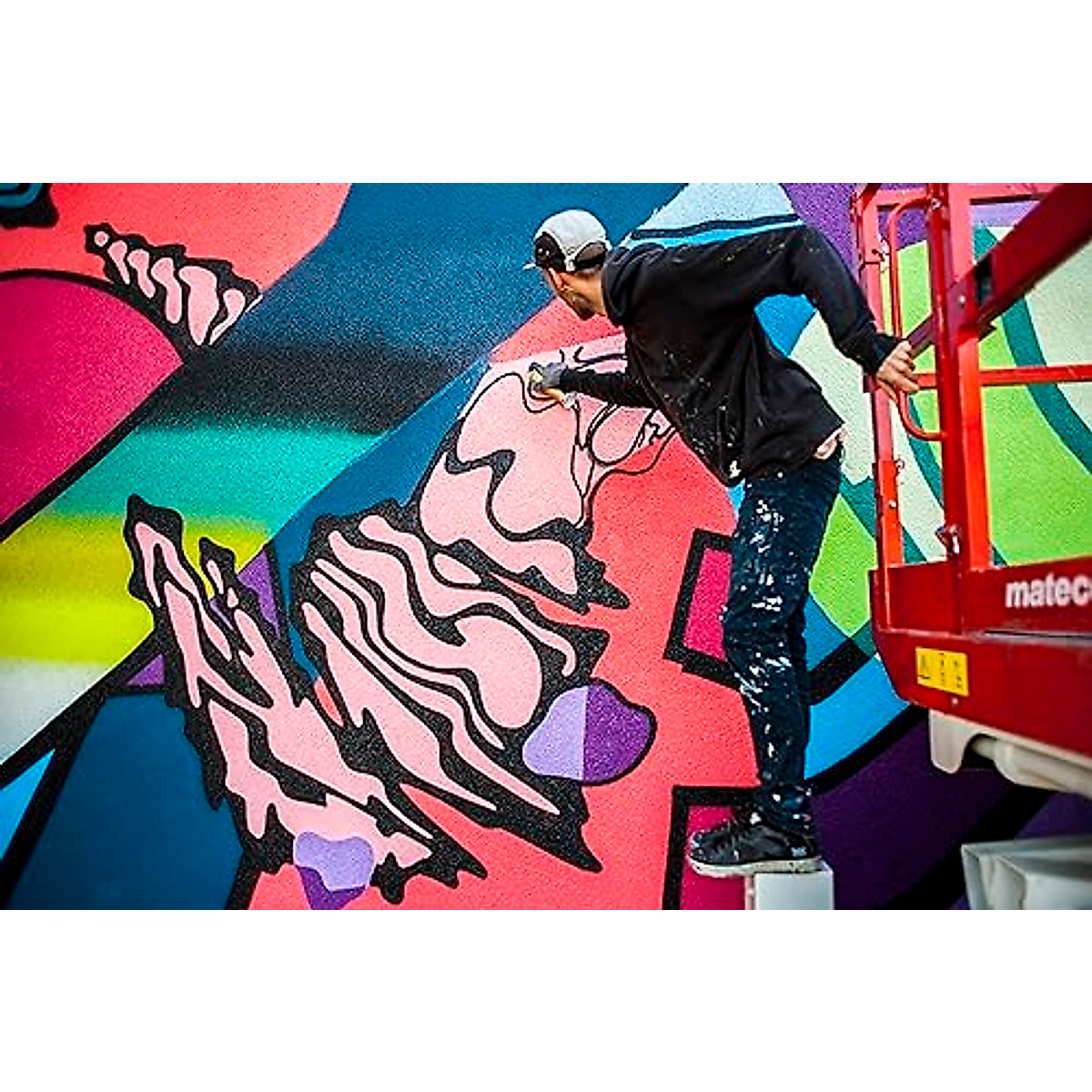 Montana Cans Montana GOLD 400 ml Color, Shock Black Spray Paint,MXG-S9000, 13.5 Ounce (Pack of 1)