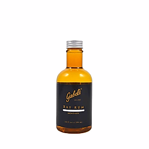 Gabel’s Aftershave Bay Rum with Menthol 10 fl. oz (Limited Edition) Made with Bay Oil