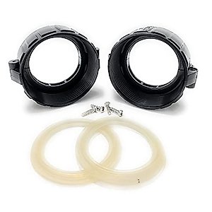 (2) 2" Spa Hot Tub Heater Split Nut Union O-Ring Hot Tub Heater Gasket Balboa Gasket Gecko Waterway 711-4030 (Actual Size 3 Inch)(NOT for Inflatable Hot Tubs) Hot Tub Parts 0121108020 Hot Tub Gaskets