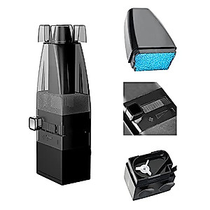 Aquatop 65 GPH Internal Surface Skimmer – for Tanks Up to 100 Gallons, Salt & Freshwater Tanks, Removes Film & Oil from Water Surface, Suction Cup Mounts for Versatile Placement, SSK-65