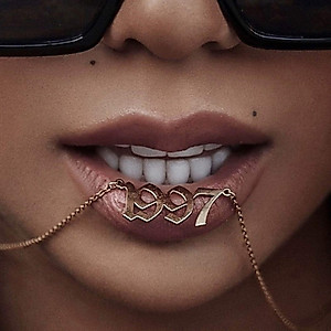 1990 Necklace, 30th Birthday Gifts for Women Birth Year Number Necklace Old English Necklaces for Mom Bridesmaid Sister Best Friend Jewelry Personalized Gifts for Her Born in 1990