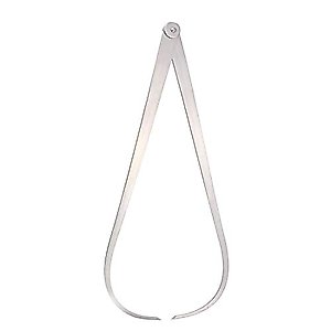 uxcell Outside Caliper 400mm 16 Inch Firm Joint Stainless Steel Measuring Tool