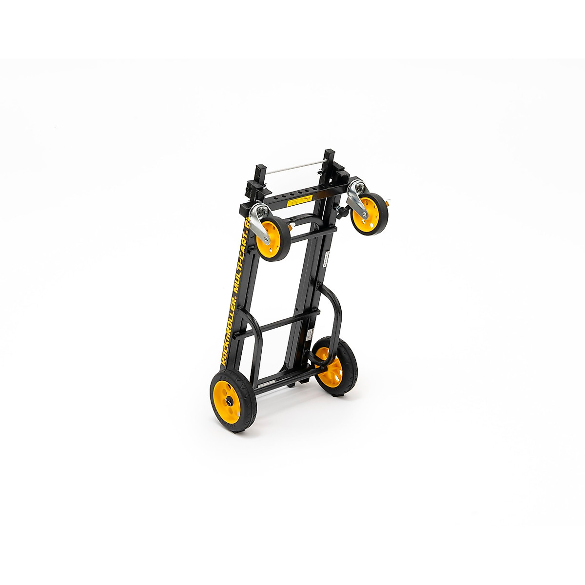 Rock-N-Roller R2RT (Micro) 8-in-1 Folding Multi-Cart/Hand Truck/Dolly/Platform Cart/26" to 39" Telescoping Frame/350 lbs. Load Capacity, Black
