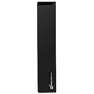 Restaurantware Sensei 10.5 x 2 Inch Knife Sleeve, 1 Knife Protector - Fits Chef Knife, Felt Lining, Black Plastic Knife Blade Guard, Durable, Cut-Proof