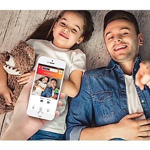 Vivitar IPC113-WHT Wide Angle 1080p HD Wi-Fi Smart Home Camera with Motion Detection, Night Vision, Cloud Backup, Two-Way Audio, Child and Pet Monitor, iOS and Android App for Home/Office Use, White