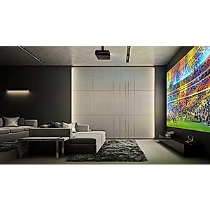 Optoma UHD51ALV True 4K UHD Smart Projector with HDR | Super Bright 3,000 Lumens | HDR10 | Works with Alexa and Google Assistant | Voice Command to Activate Projector | USB Media Streamer