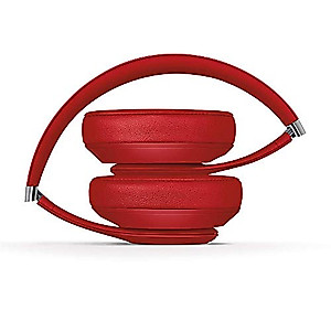 Beats Studio3 Wireless Bluetooth Headphones - Red/Core (Renewed)