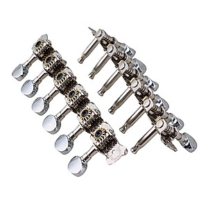 BQLZR Chrome 12 String Acoustic Guitar Machine Heads 6L6R