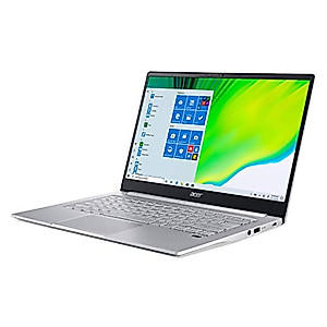 Acer Swift 3 Intel Evo Thin & Light Laptop, 14" Full HD, Intel Core i7-1165G7, Iris Xe Graphics, 8GB LPDDR4X, 256GB NVMe SSD, Wi-Fi 6, Fingerprint Reader, Back-lit KB, SF314-59-75QC