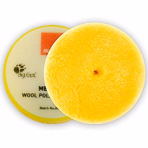 Rupes Medium Yellow Wool Pad 145mm/ 5.75" (Single)