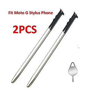 2PCS G Stylus Pen Replacement 2020 Touch Pen for Motorola Moto G Stylus 2020 XT2043 Stylus Pen + Eject Pin (G Stylus Pen)