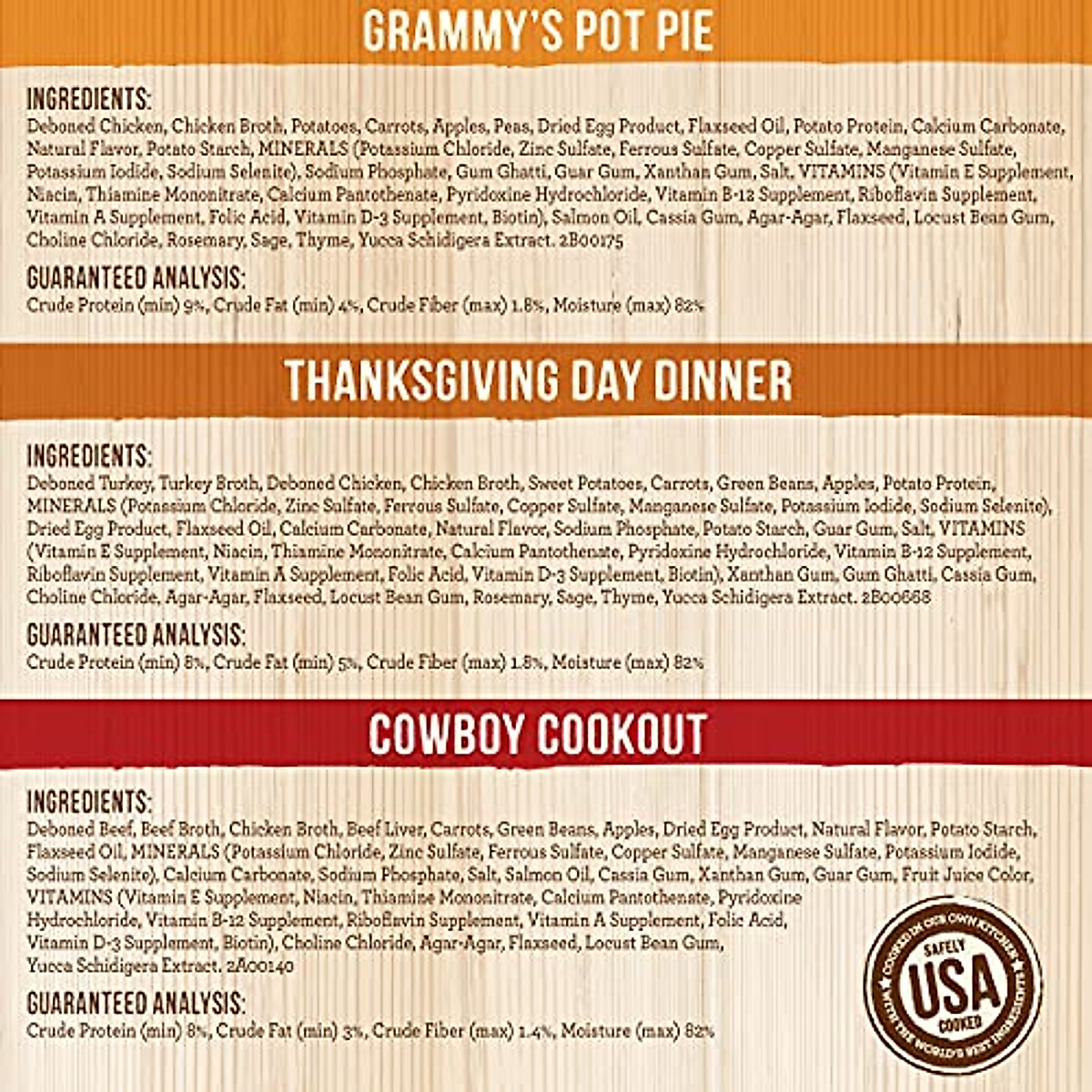 Merrick Grain Free Wet Dog Food Variety Pack, Grain Free Favorites Canned Dog Food - (12) 12.7 oz. Cans