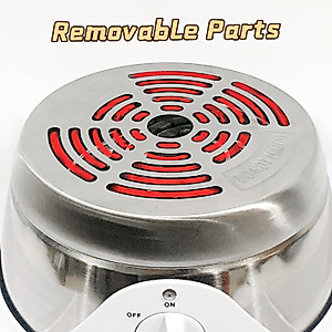 Smores Maker Tabletop Indoor Kit Smores Kit Flameless Electric S'mores Maker Marshmallow Roaster, Movie Night Supplies Housewarming Christmas Gifts 120V 345W