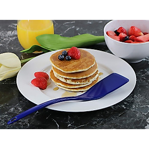 Calypso Basics by Reston Lloyd Melamine Utensil Set, 4-Piece, Indigo (81705)