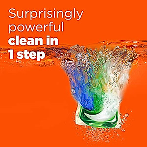 Tide PODS Liquid Laundry Detergent Soap Pacs, 4-n-1 with Febreze, HE Compatible, 85 Count, Lasting Freshness, Botanical Rain Scent