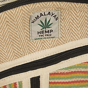 Hemp Backpack | Organic | THC Free | Eco Friendly | Free of Toxic Chemicals | Large | Natural | 3361 |ॐ