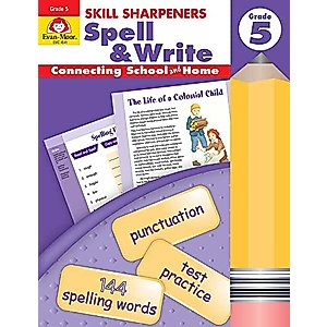 Skill Sharpeners Spell & Write, Grade 5