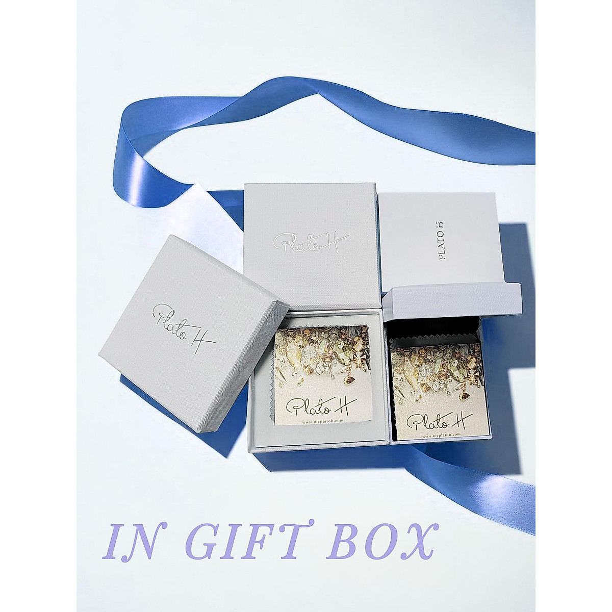 PLATO H Crystal Fox Necklace Cute Head and Tail Pendant Anniversary Jewelry for Women's Birthday Gift for Her