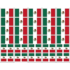 40 Tattoos: Mexican Flag, Mexico Party Favors
