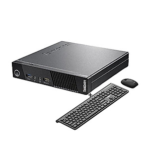 Lenovo ThinkCentre M73 Tiny Desktop Computer Mini PC, Intel Core i5-4570T up to 3.6GHz,16GB RAM,New 1TB SSD,WiFi Bluetooth,Wireless Keyboard and Mouse,Windows 10 Pro(Renewed)