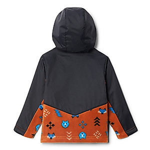 Columbia Baby Steens Mountain Overlay Hoodie, Warm Copper Woodlands/Black, 3/6