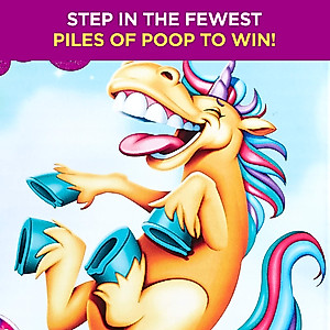 Hasbro Gaming Don’t Step in It Game, Unicorn Edition (Amazon Exclusive), 4 Years & up