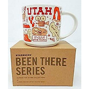 Starbucks UTAH Been There Series Coffee Mug 14 Oz